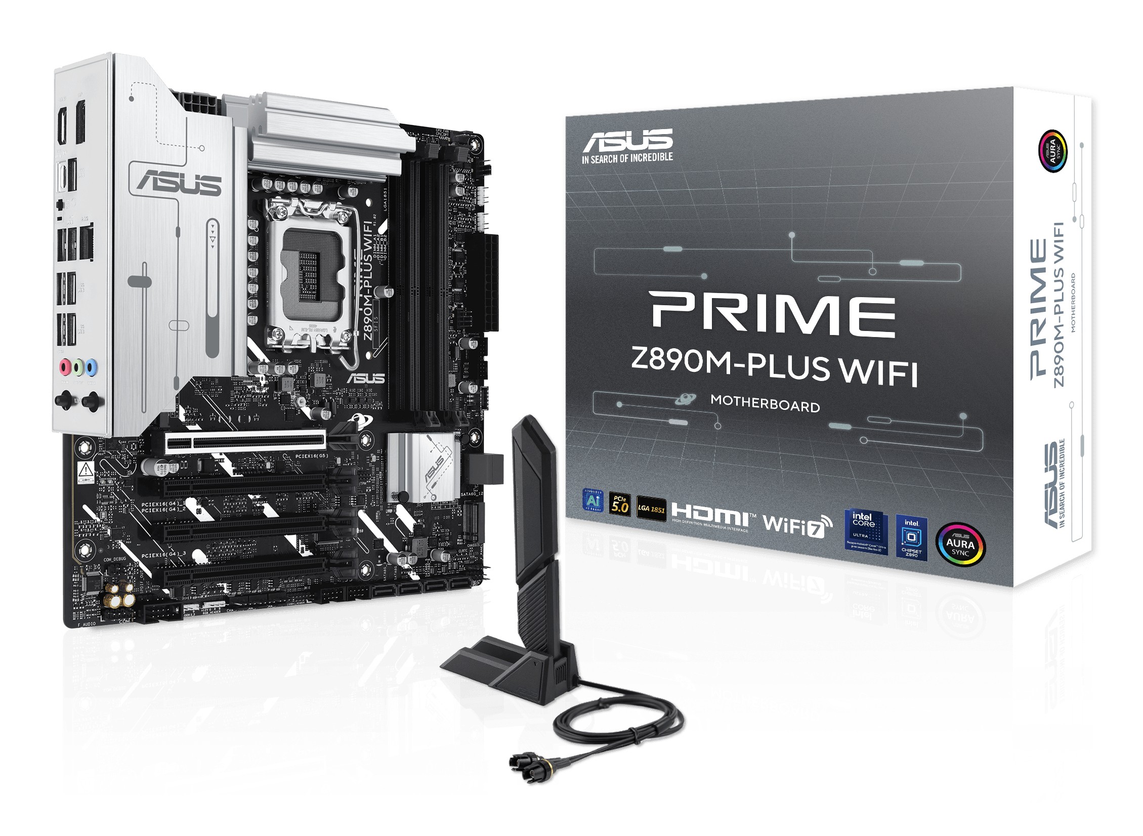 ASUS PRIME Z890M-PLUS WIFI Intel Z890 LGA 1851 (Socket V1) micro ATX - Socket 1851 - Esseshop