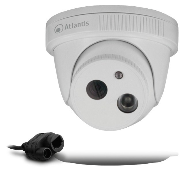 Atlantis Telecamera Ip Facile Dome 2Mpx (1920X1080) 25Fps Onvif 2.2 ...
