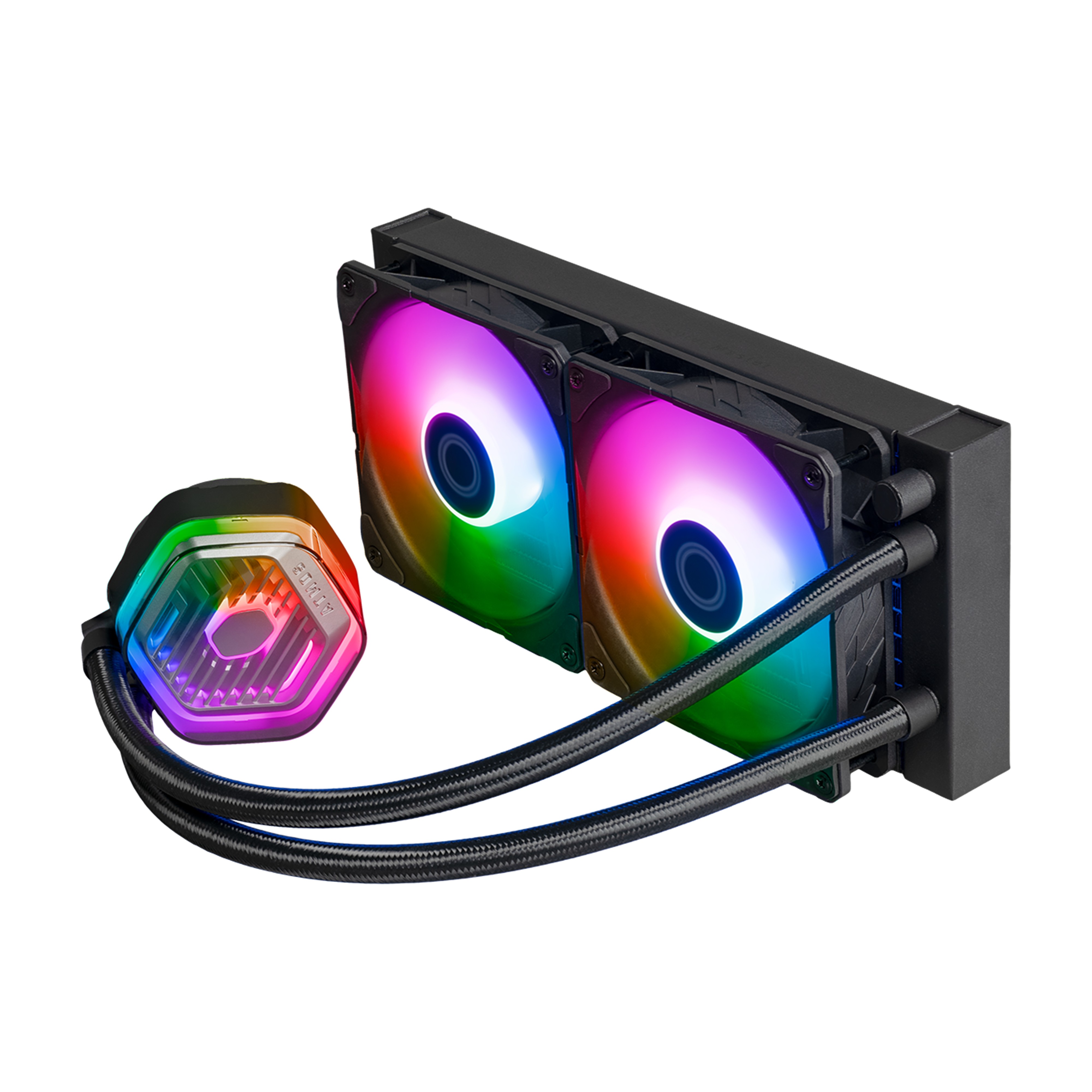 Ventola Master Liquid 240 Atmos 3F Lga 1155>1700 Amd Am4>Am5 Argb ...