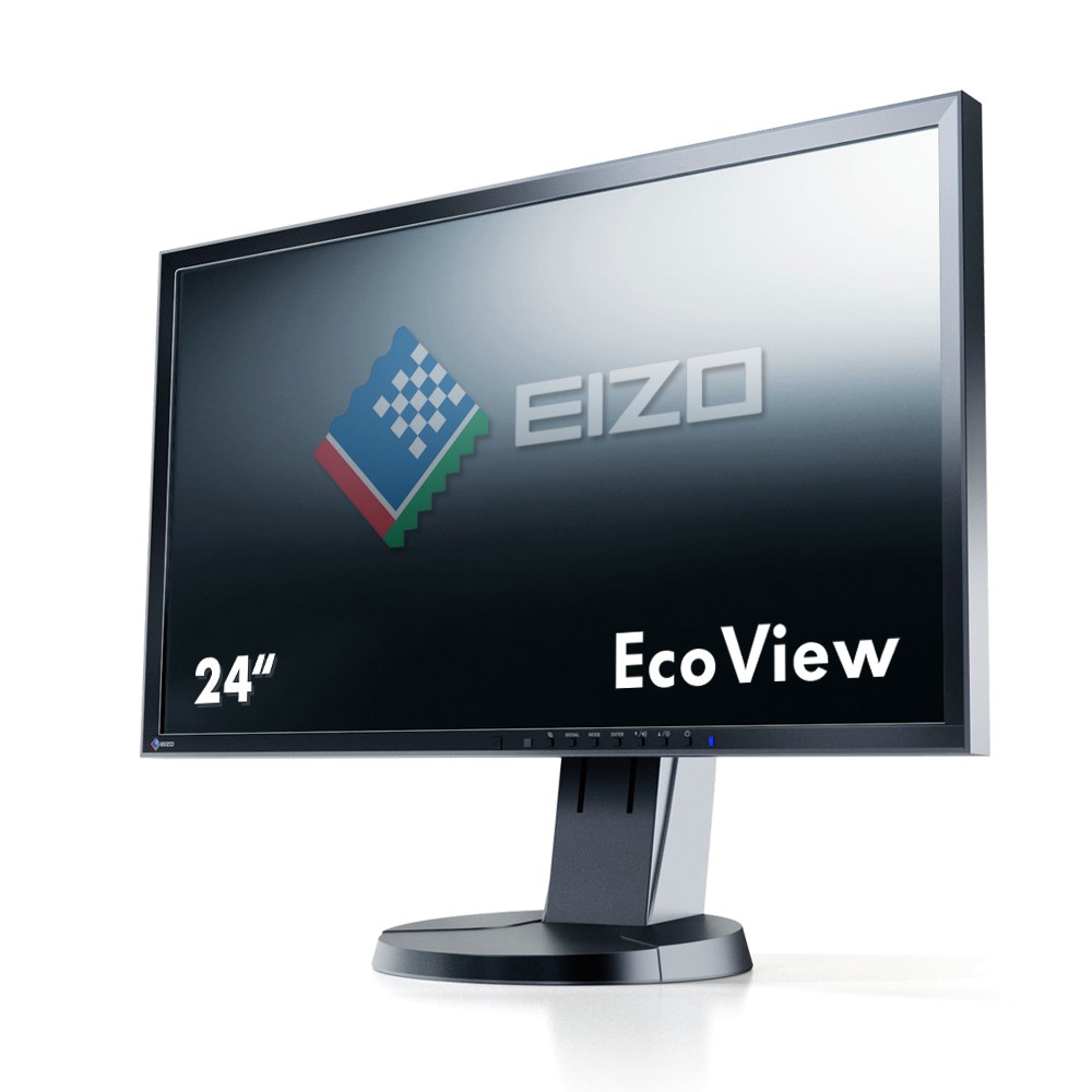MONITOR EIZO 24" SERIE FLEXSCAN EV WIDE FORMAT LCD TN NERO - - Esseshop