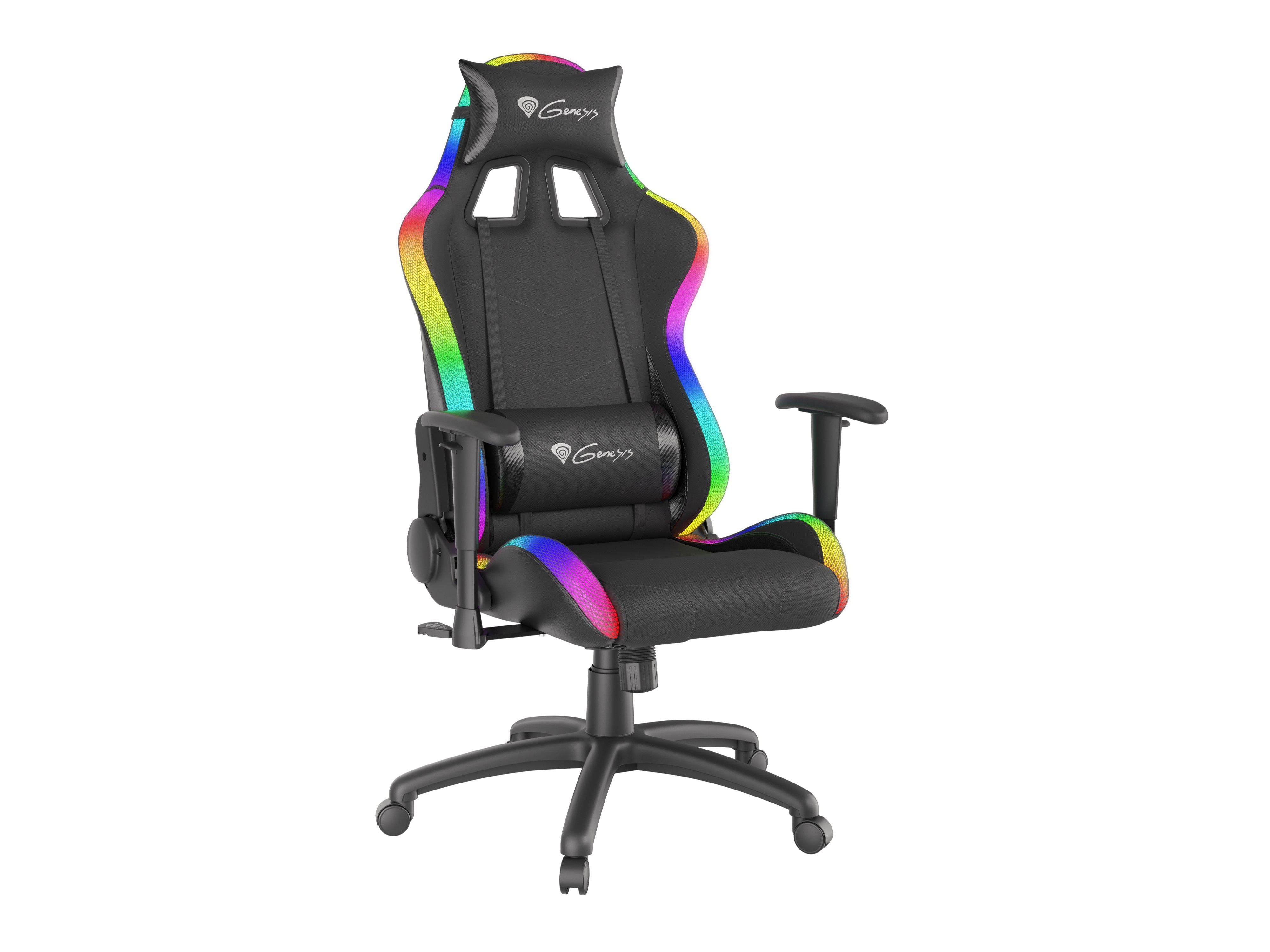 NATEC Genesis gaming chair Trit 500 RGB black - - Esseshop