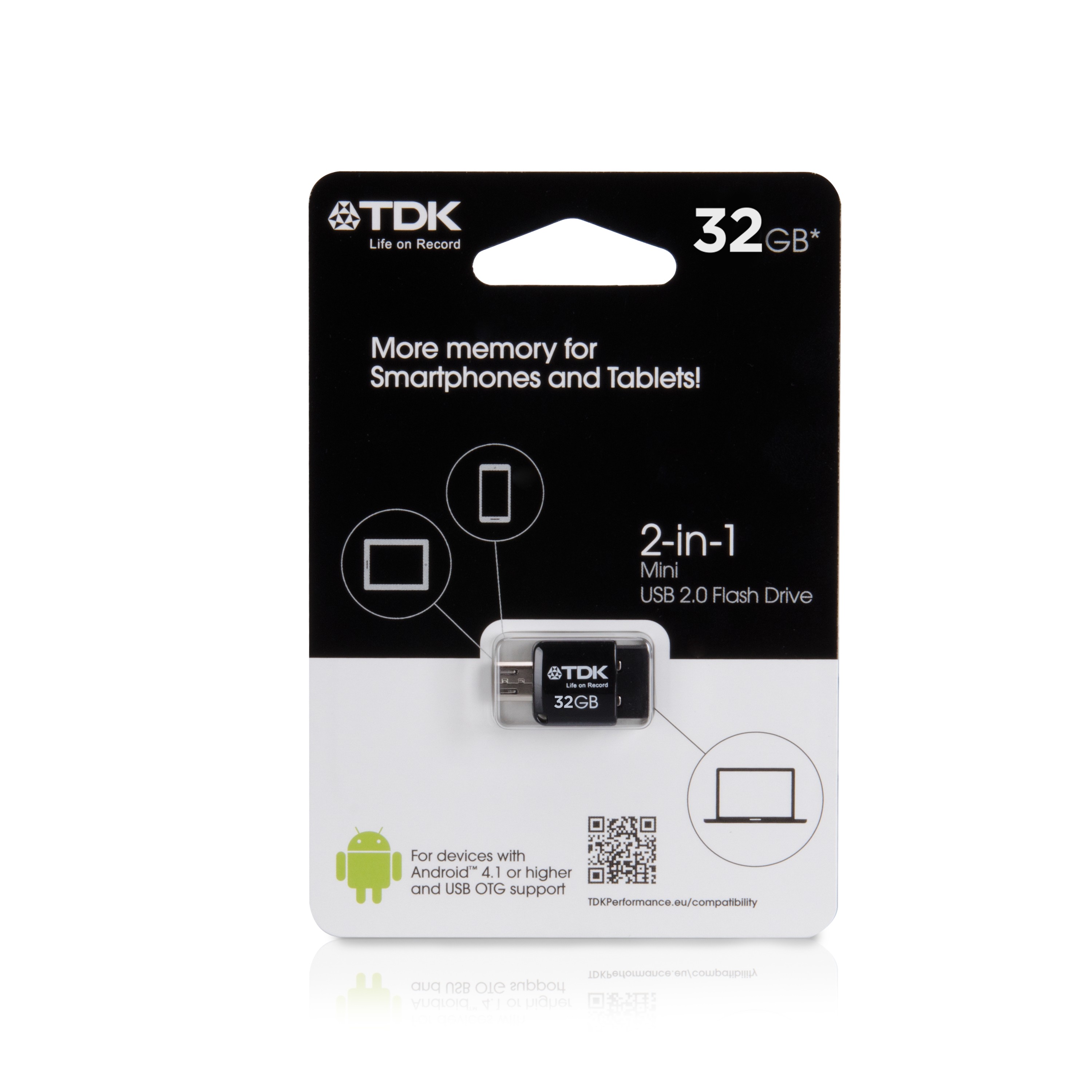 TDK Pendrive USB 2.0 32GB T79277 2 IN 1 Micro-USB - - Esseshop