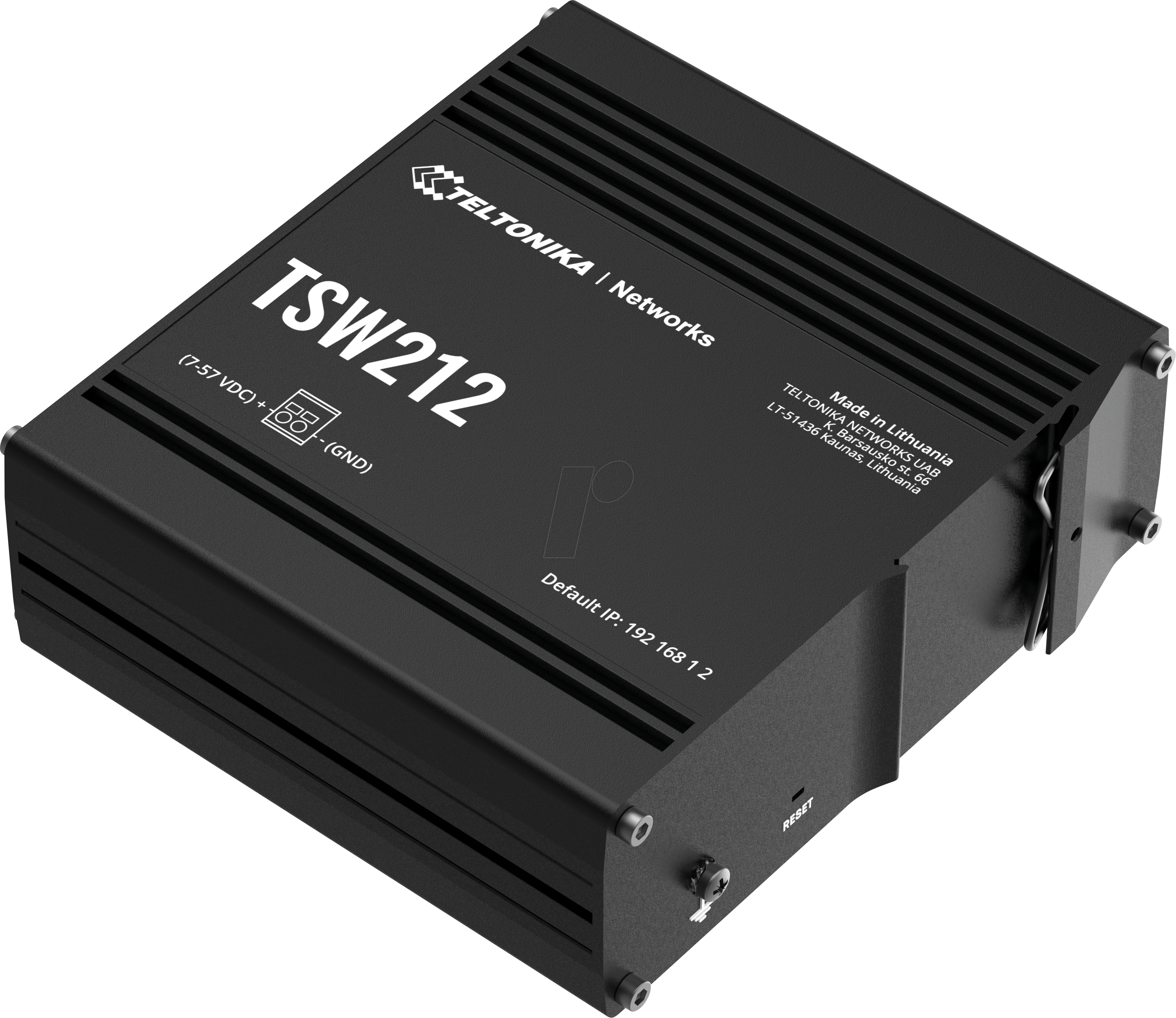 Teltonika TSW212 8-port Switch 5x 10/100/1000 - Switch - Esseshop